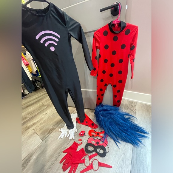 Costumes | Miraculous Lady Bug And Lady Wifi Costume Bundle | Poshmark